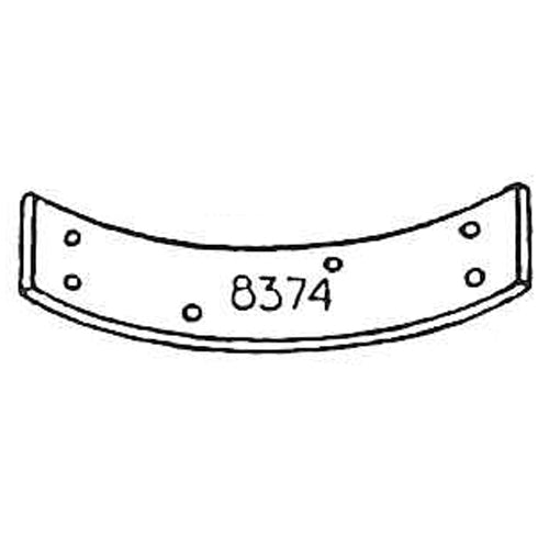 8374 - Bremse Belægning. 5,0mm. – AndersenNimbus